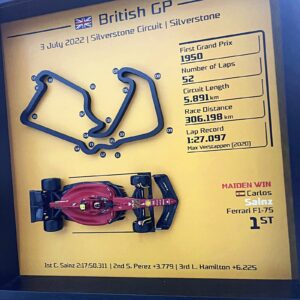 Customize F1 Track Frame - SOLO | F1 Collectible | F1 Decor | F1 Gift ...