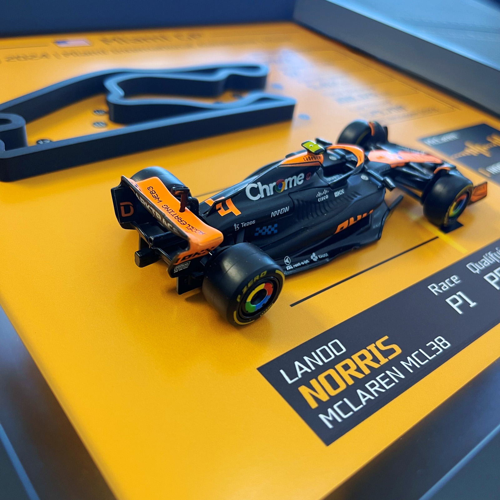 F1 2024 Miami GP Lando Norris First Win 3D Track Frame | F1 3D Frame ...