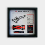 Customized F1 Track Frame - Team Radio | F1 Collectible | F1 Decor | F1 ...