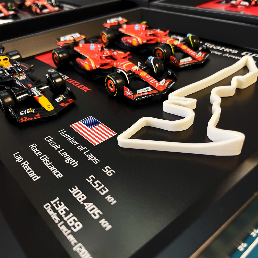 Customize F1 Track Frame - TRIO | F1 Collectible | F1 Decor | F1 Gift ...
