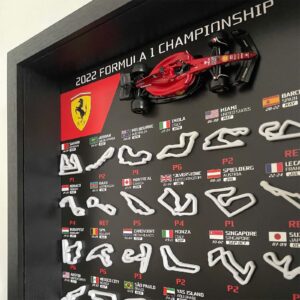Customize F1 Calendar Track Frame | F1 Collectible | F1 Decor | F1 Gift ...
